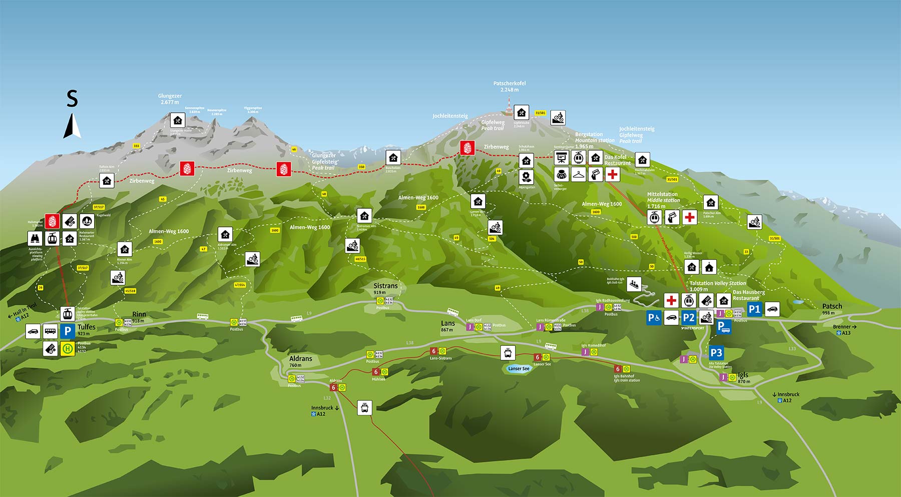 Patscherkofelbahn | Freizeit Tirol